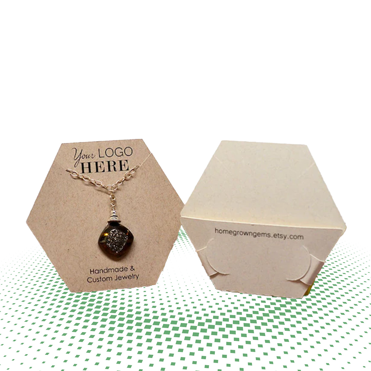 Get Custom Necklace Cards at Wholesale Prices | Go Safe Packaging